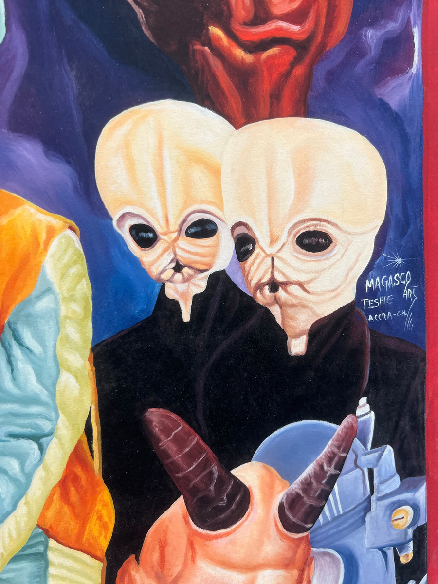 Star Wars - Limited Edition Archival Giclée Print from Static Medium b ...