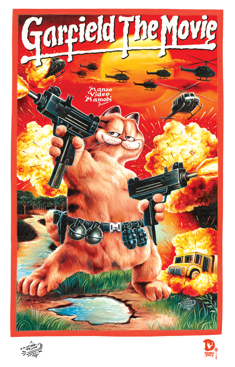 GARFIELD THE MOVIE (High Quality Print) - Heavy J – Deadly Prey Gallery