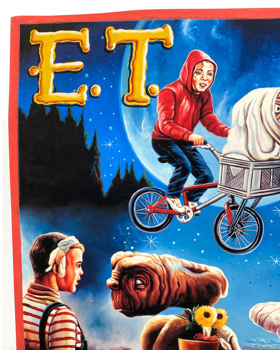 E.T. - 1:1 Archival Giclée Print from Static Medium by Heavy J (40x60 ...