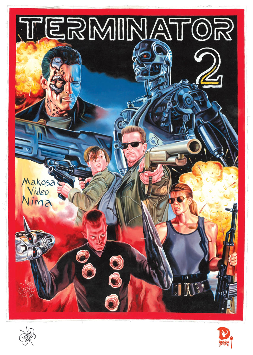 Terminator 2 (High Quality Print) - C.A. Wisely – Deadly Prey Gallery