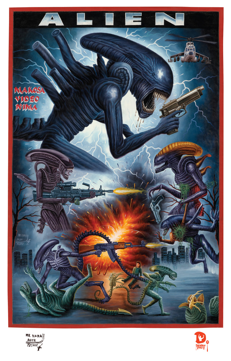 ALIEN (High Quality Print) - Mr. Nana Agyq – Deadly Prey Gallery