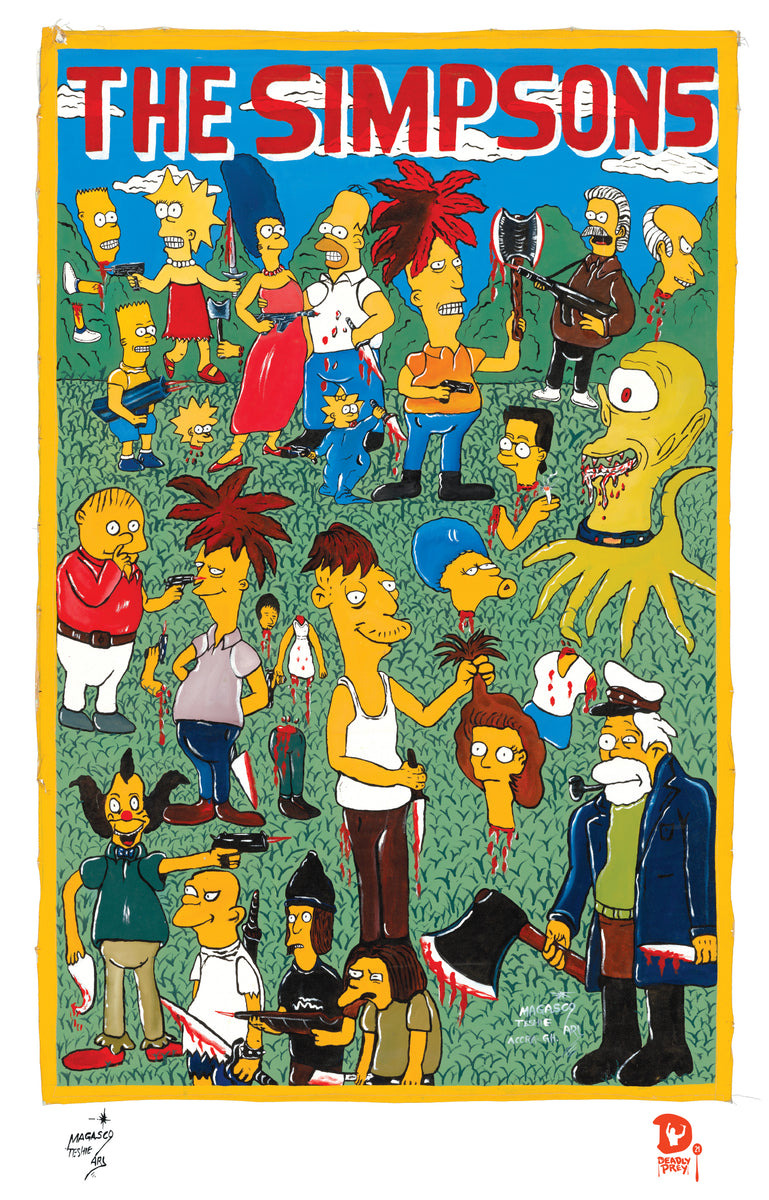 THE SIMPSONS (High Quality Print) - Magasco – Deadly Prey Gallery