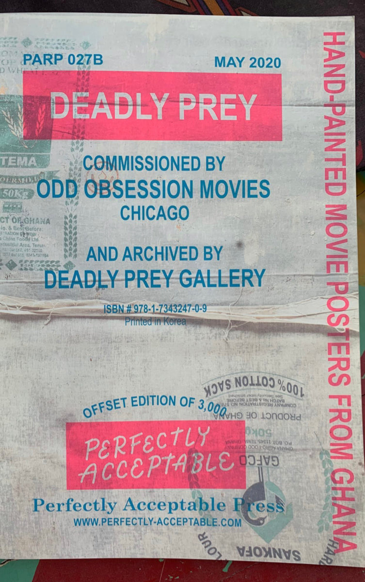 Deadly Prey Book - Perfectably Acceptable Press – Deadly Prey Gallery