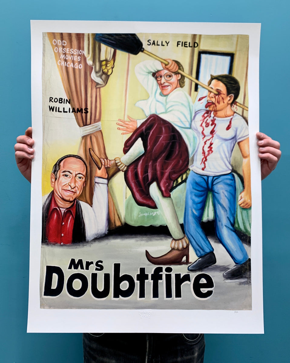 Mrs. Doubtfire - Limited Edition Archival Giclée Print from Static Med ...
