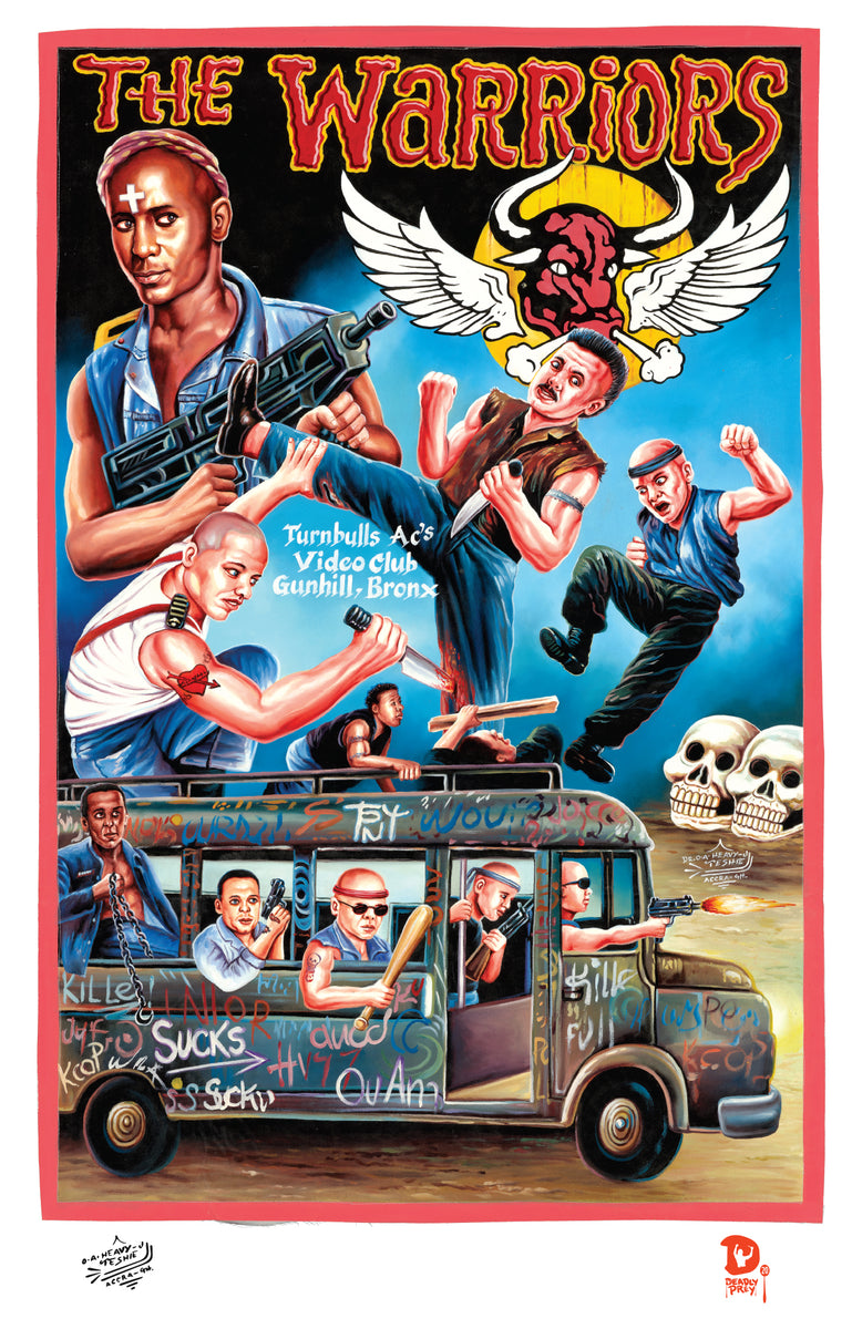 THE WARRIORS (High Quality Print) - Heavy J – Deadly Prey Gallery